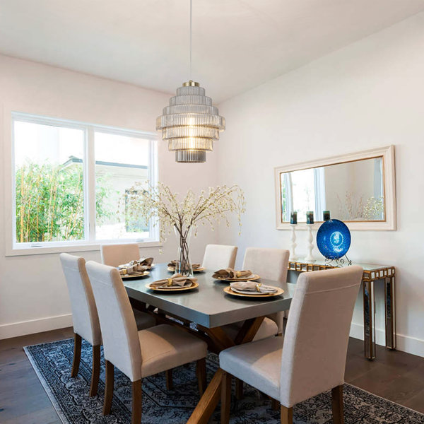 Mercer41 Raylie 1 - Light Shaded Pendant | Wayfair