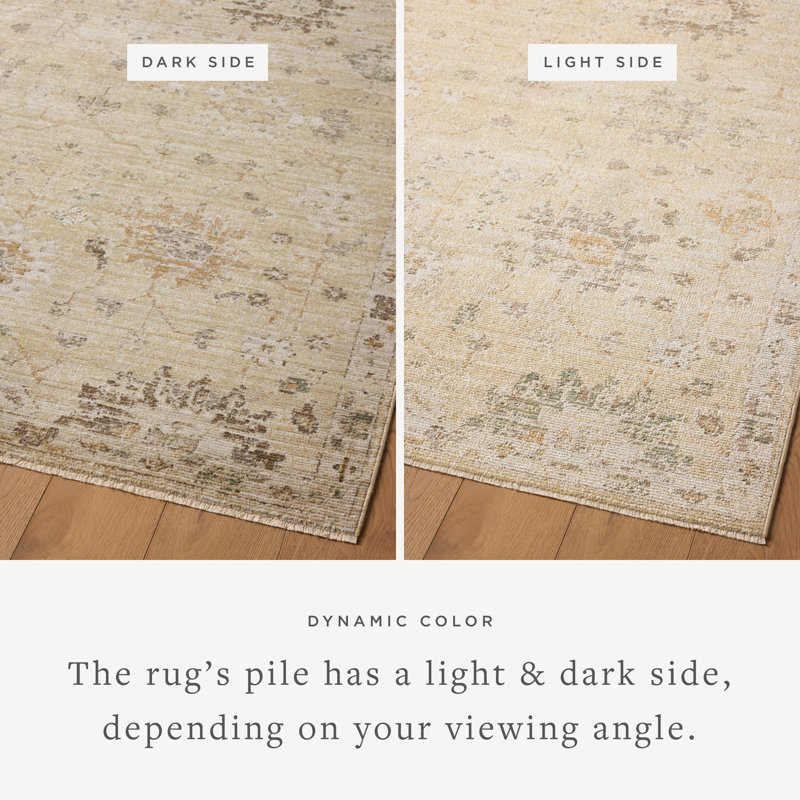 Magnolia Home by Joanna Gaines x Loloi Pace Apricot / Multi Area Rug ...
