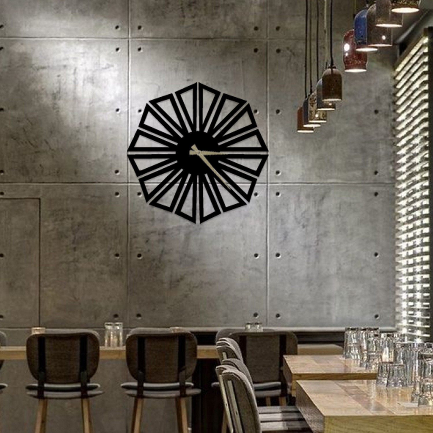 East Urban Home Cyprus Wall Clock | Wayfair