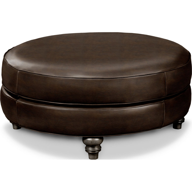 Canora Grey Tanno Leather Ottoman - Wayfair Canada