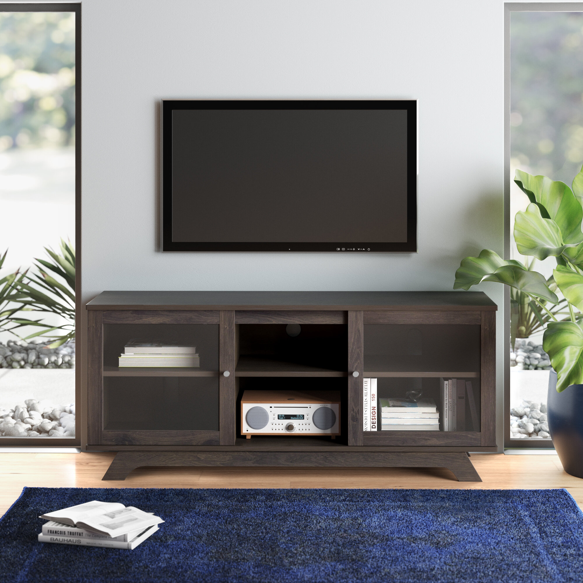 Wade Logan Aazil TV Stand for TVs up to 55" & Reviews | Wayfair