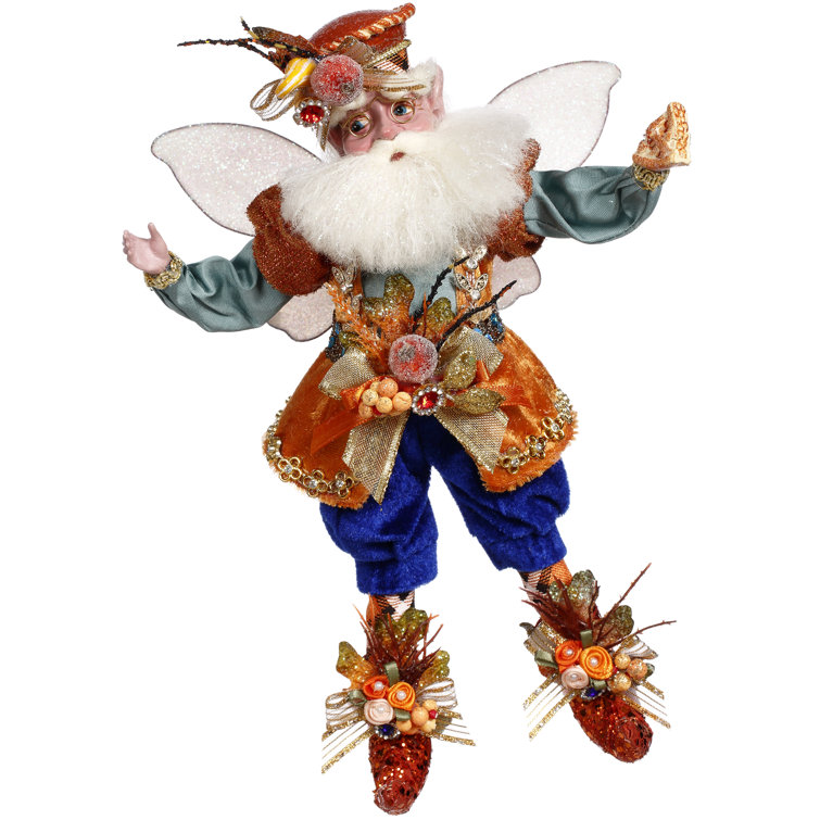 Mark Roberts Christmas Pumpkin Pie Maker Fairy Figurine - Wayfair Canada