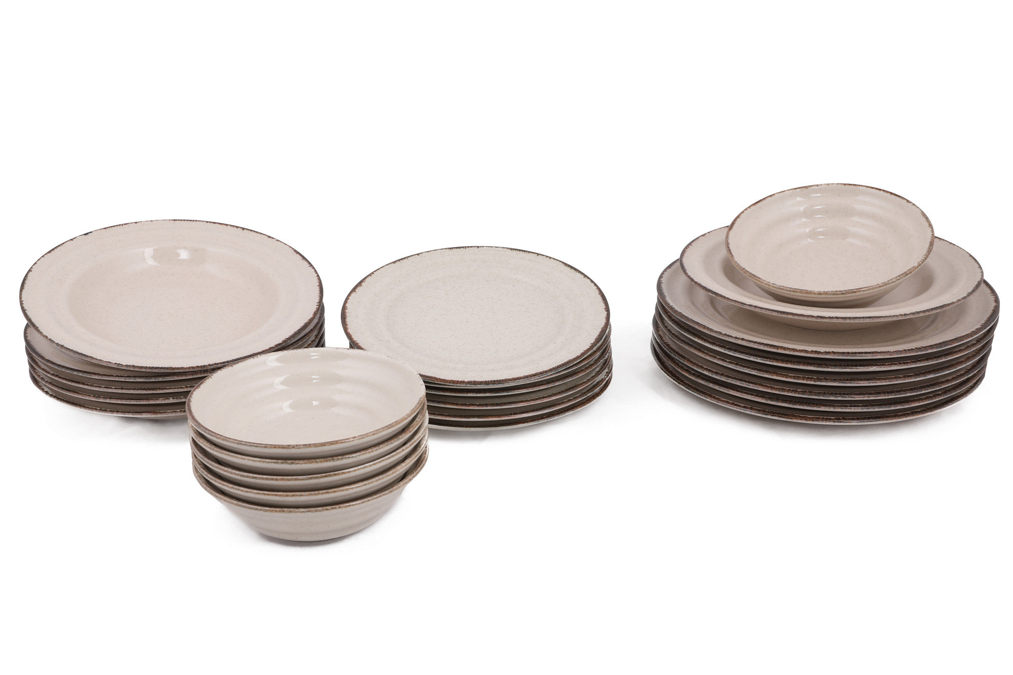 East Urban Home Windsor 24 Piece Dinnerware Set, Service for 6 | Wayfair