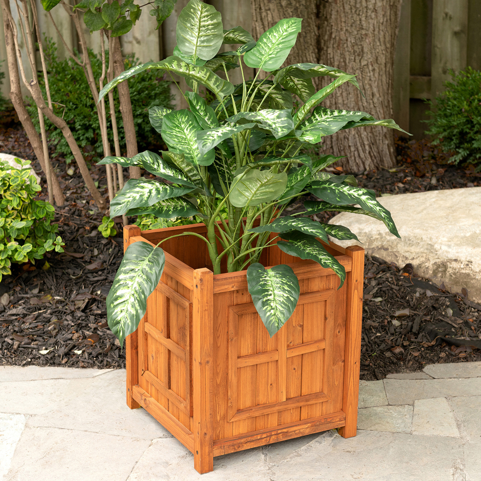 Leisure Season Decorative Planters Cypress Planter Box - Wayfair Canada