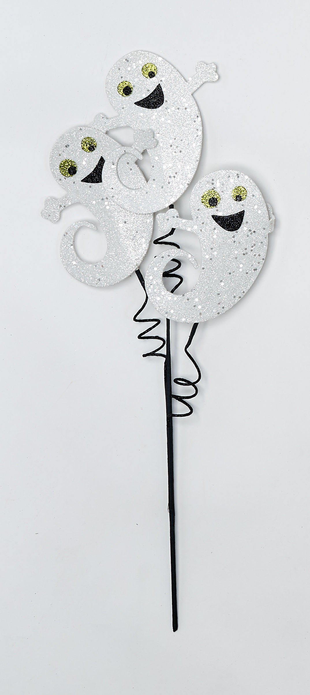 The Holiday Aisle® 26" Halloween Ghost Spray with Glitter | Wayfair