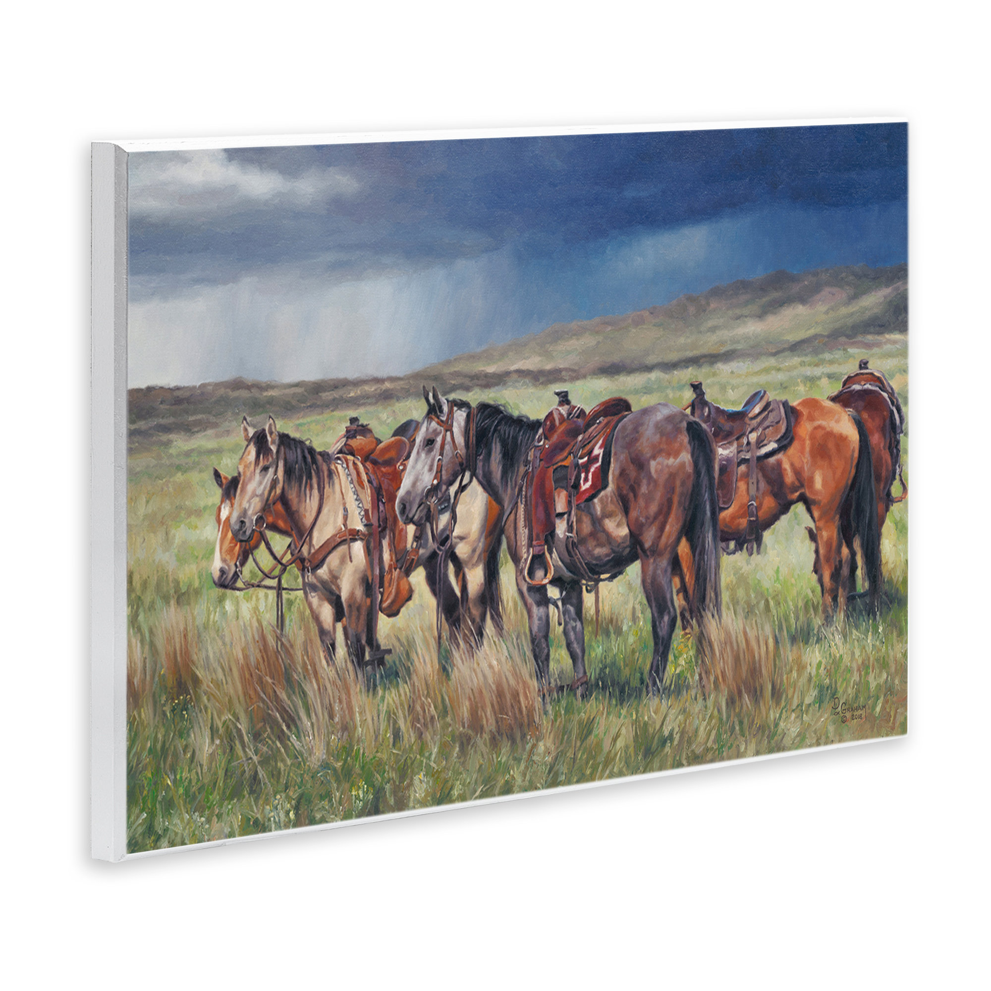 Stupell Industries Hurry Up & Wait Wall Plaque Art by David Graham ...