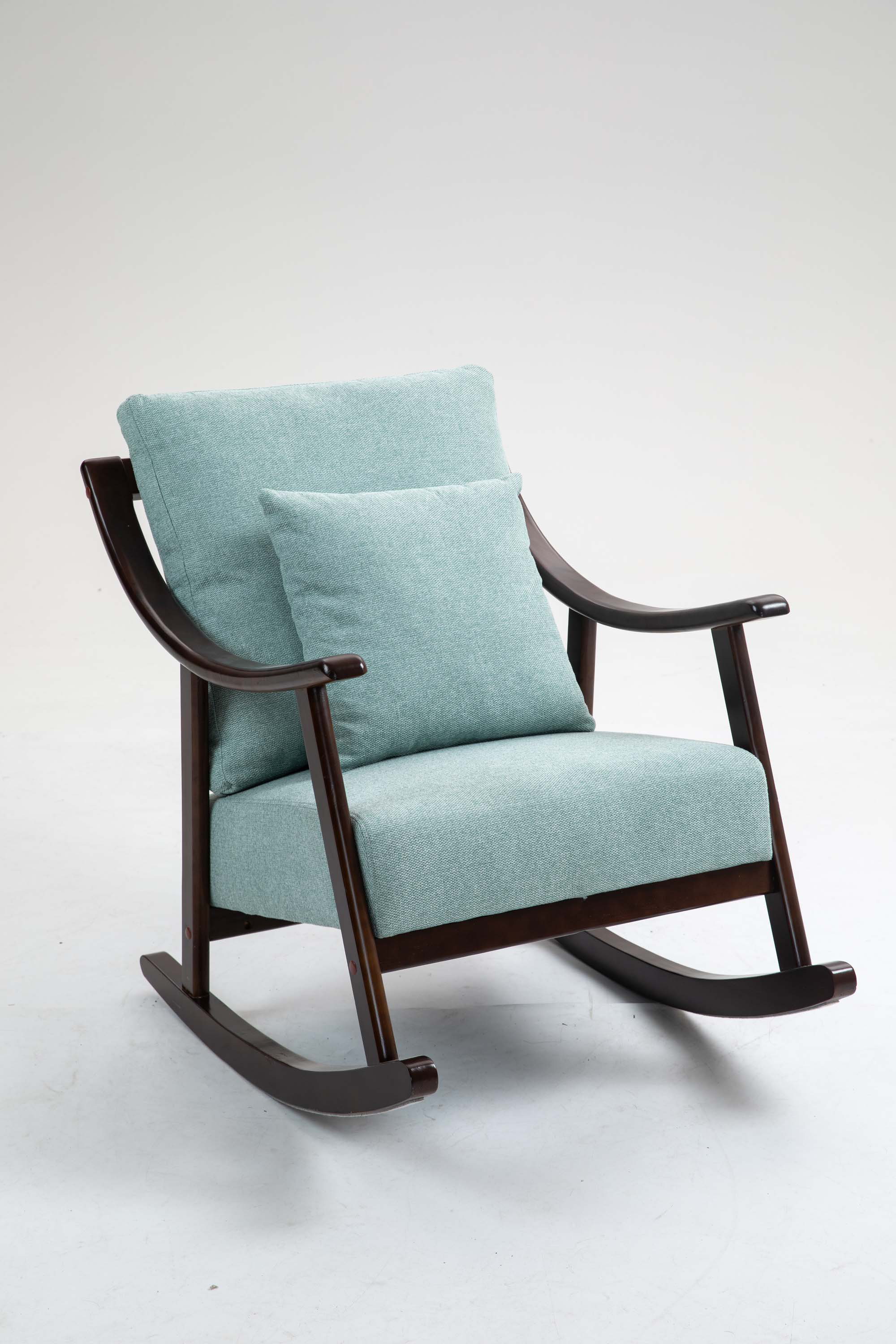 Red Barrel Studio® woven fabric Mid Century Modern Accent Chairs Comfy ...