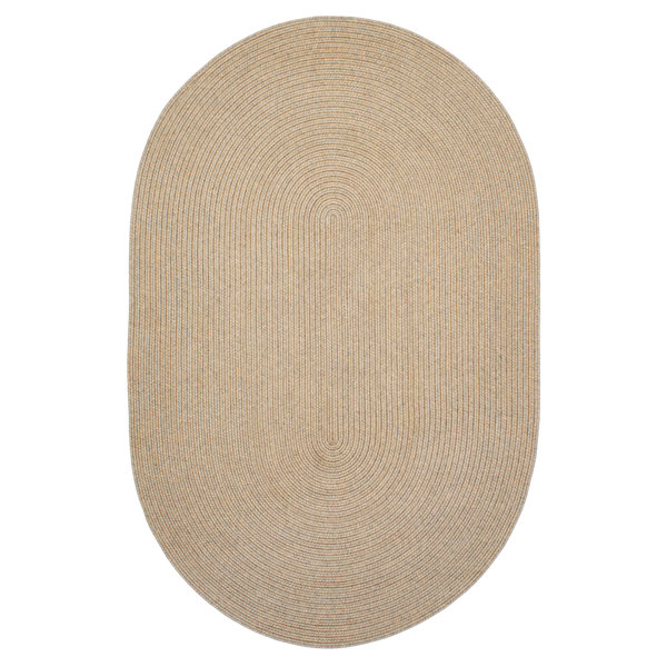 Homespice DecorBraided Pet Friendly Rug / Washable Indoor/Outdoor Beige ...