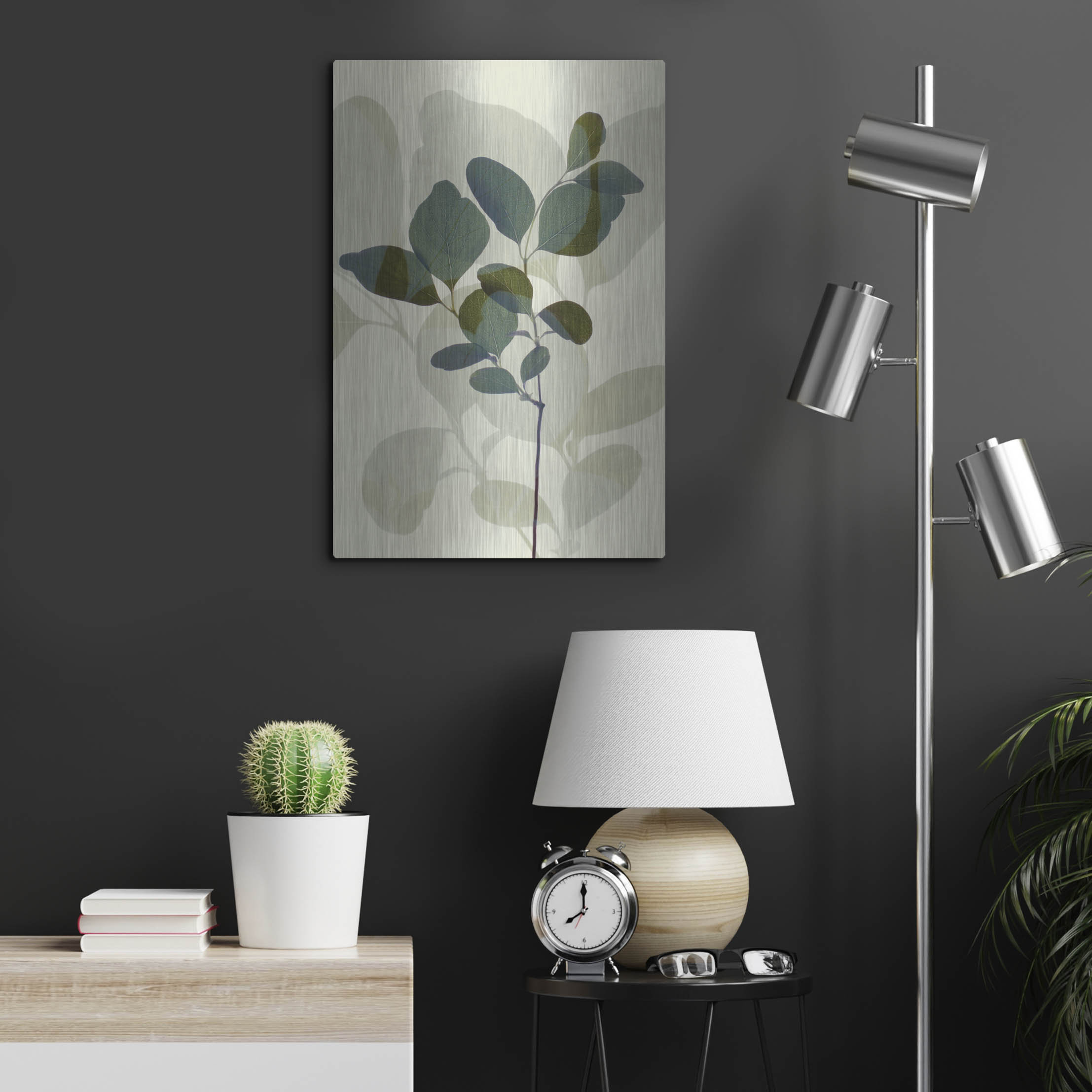 Winston Porter 'Green Leaves 7' by Ian Winstanley Metal Wall Art | Wayfair