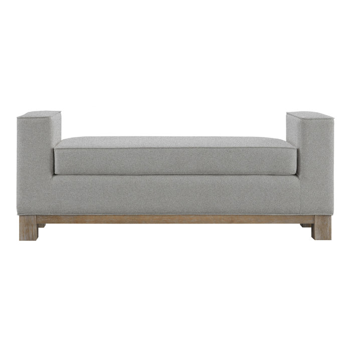 Wade Logan® Basilotto Polyester Upholstered Bench & Reviews | Wayfair