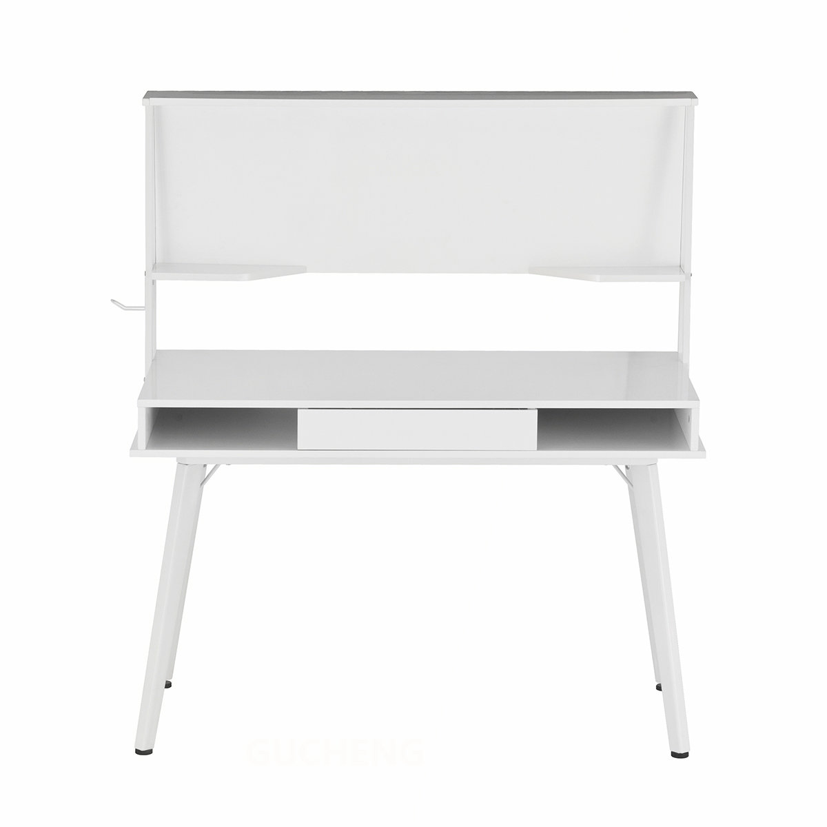 Ivy Bronx Study Computer Desk with Magnetic Dry Erase Board and Ample ...