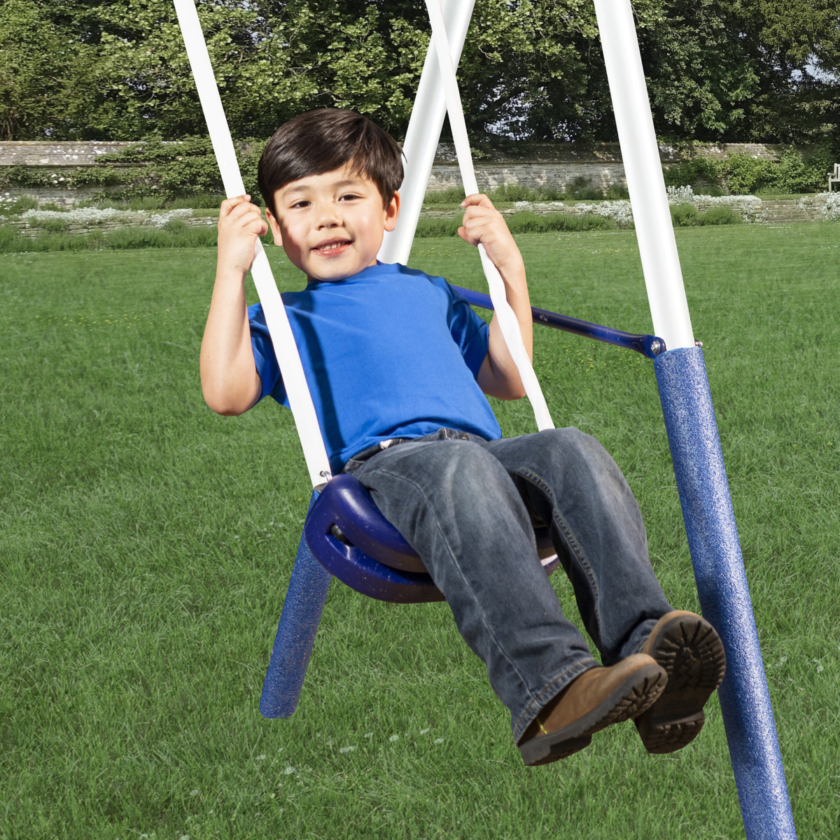 XDP Recreation Surf N Swing Outdoor Swing Set, Disc, Surf N Swing ...
