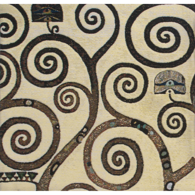 Charlotte Home Furnishings Lebensbaum Branches Cotton Pillow Cover ...