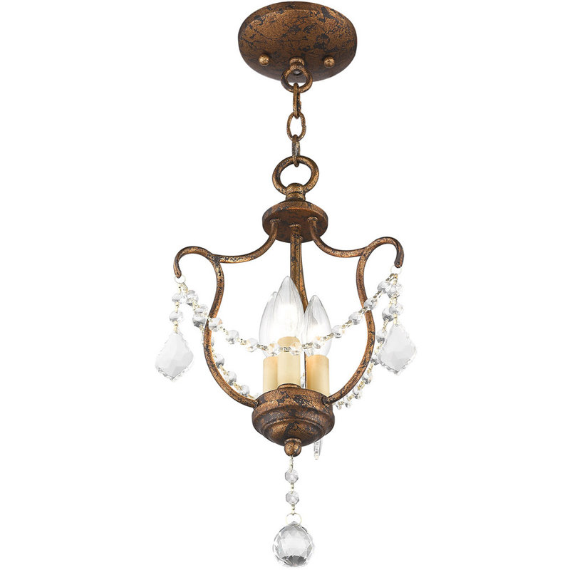 One Allium Way® 3 - Light Candle Style Classic Chandelier | Wayfair