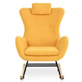 Yellow Rocking Chairs You'll Love | Wayfair