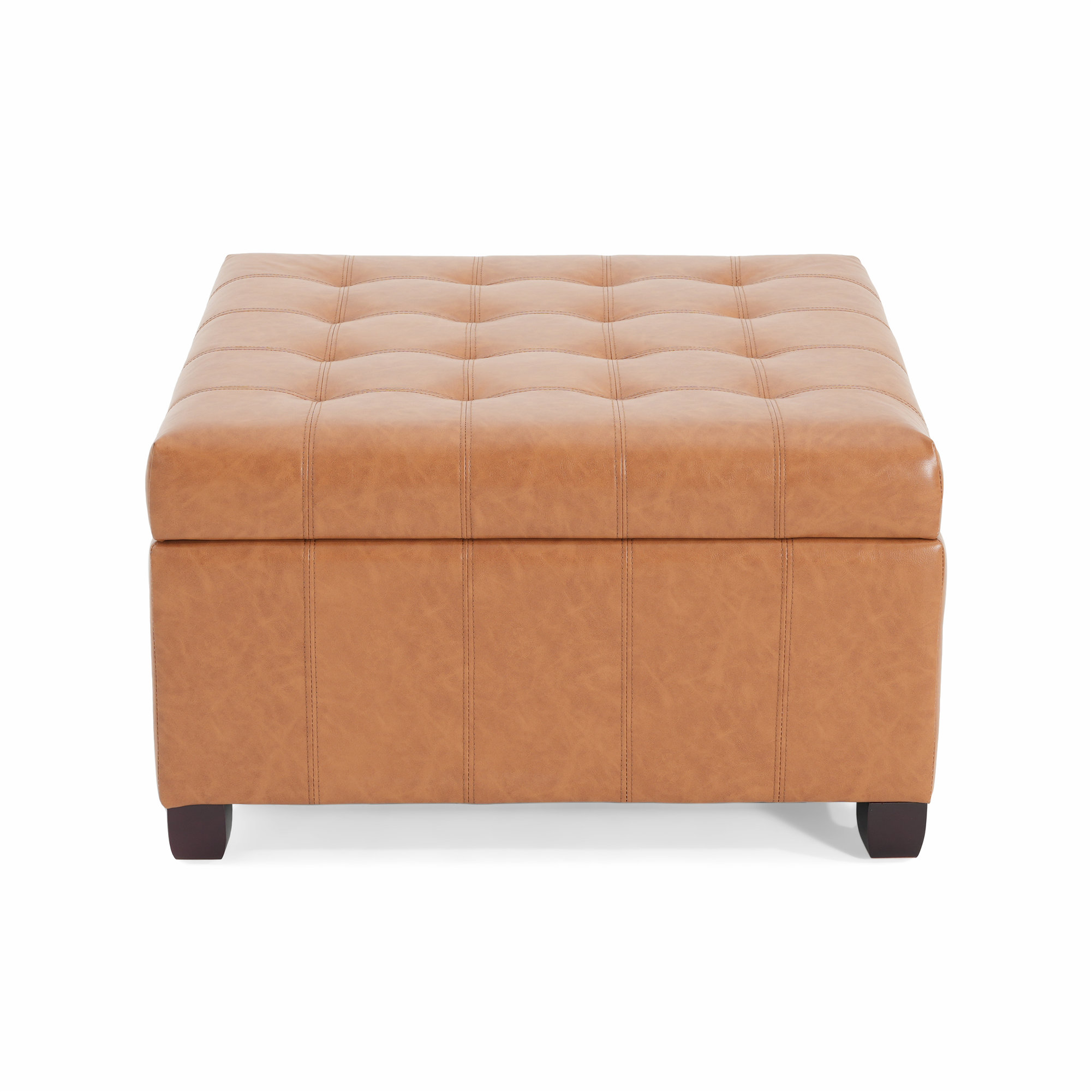 Latitude Run® Storage Ottoman, Tufted Footstool, Indoor Small Ottoman ...