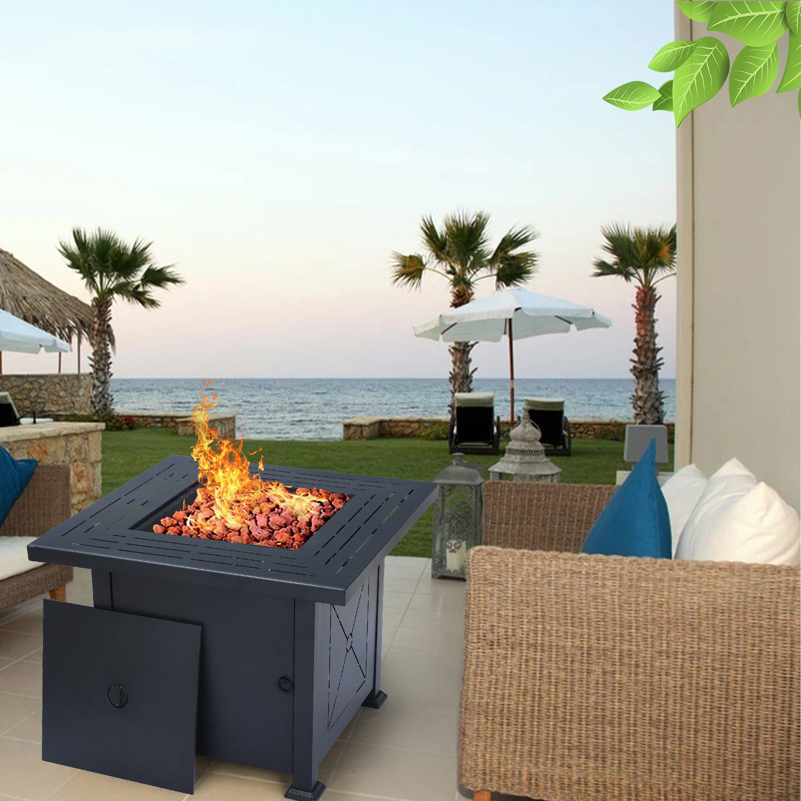 Wing Propane Fire Pit Stand | Wayfair