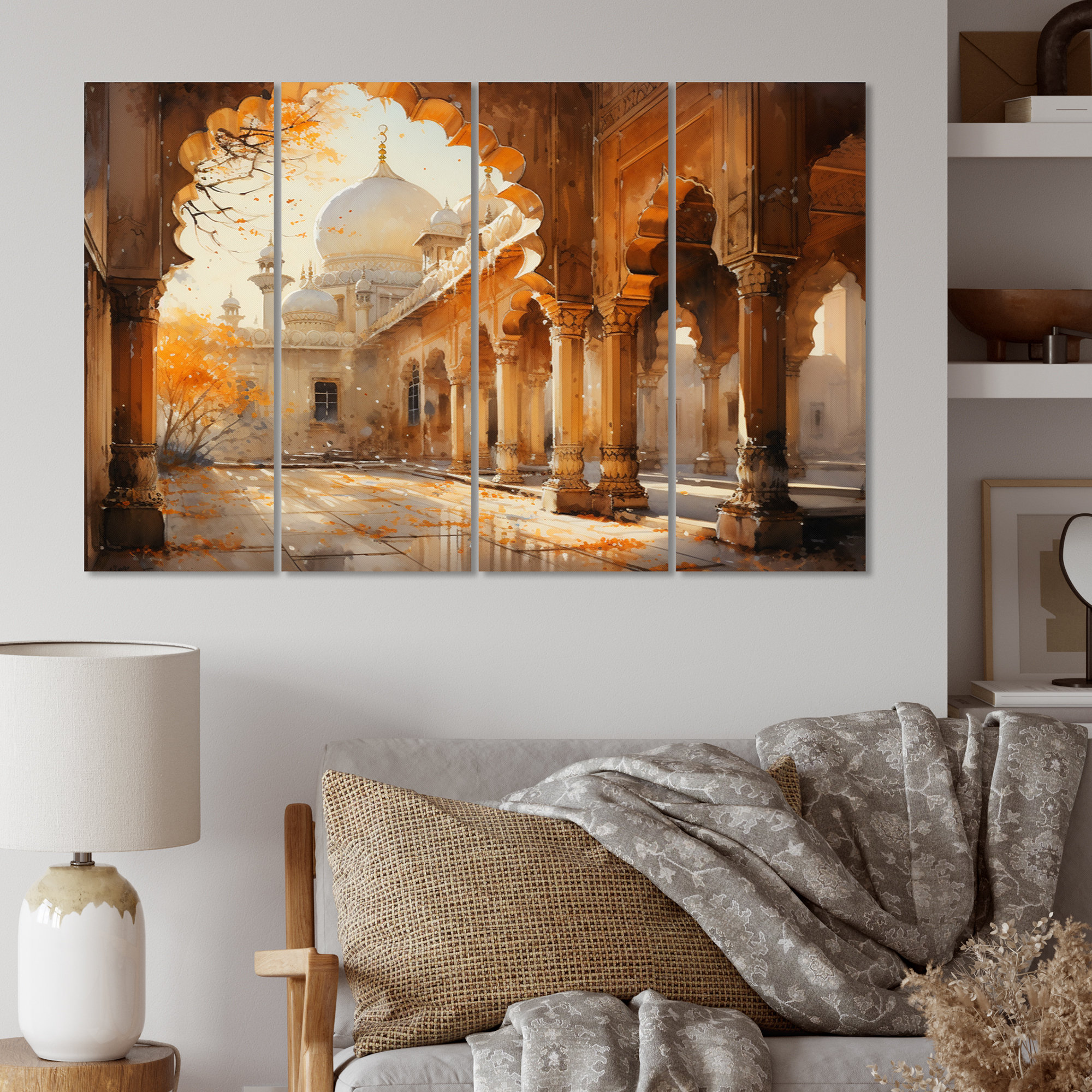 Red Barrel Studio® Islam Art The Path II - Islamic Metal Wall Decor Set ...