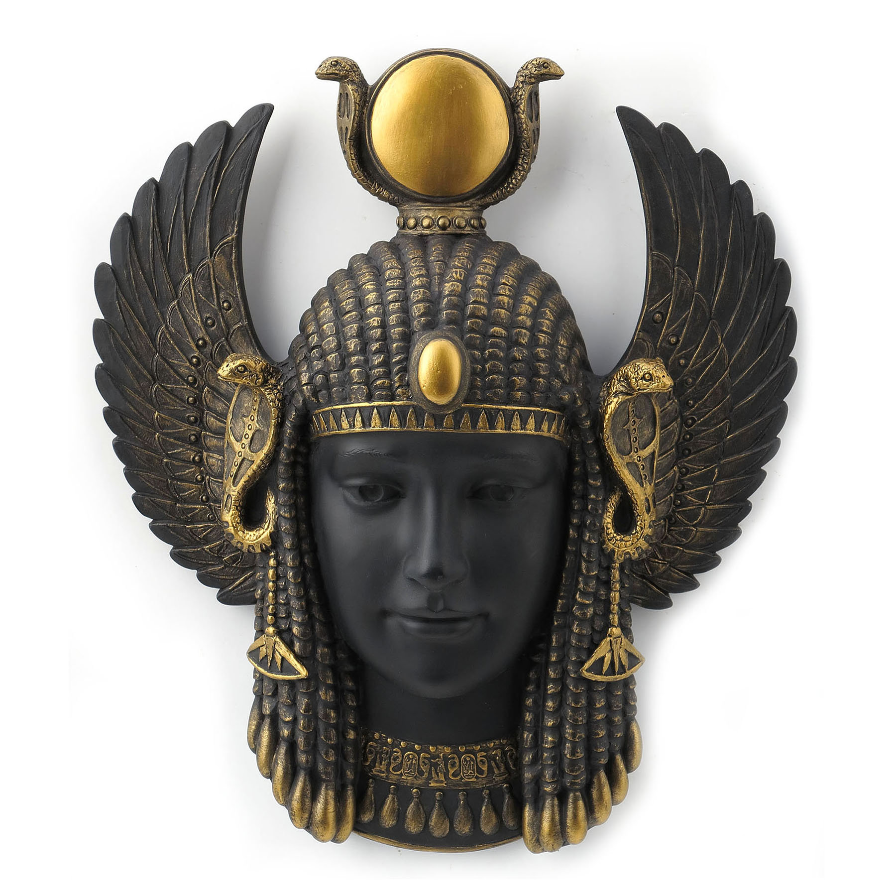 Alcott Hill 9.7L Art Deco Egyptian Goddess Wall Plaque Resin Multicolor - Wayfair Canada