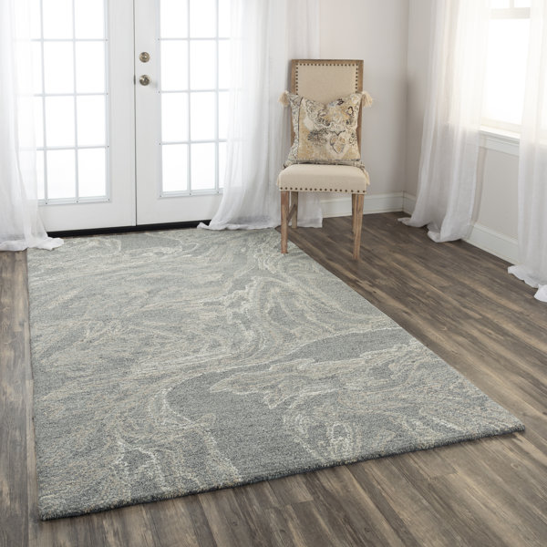 Orren Ellis Angelick Wool Abstract Indoor Rug | Wayfair