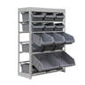 Rebrilliant Jymon 33 W x 15 D x 50 H Garage Storage Bin Rack System ...