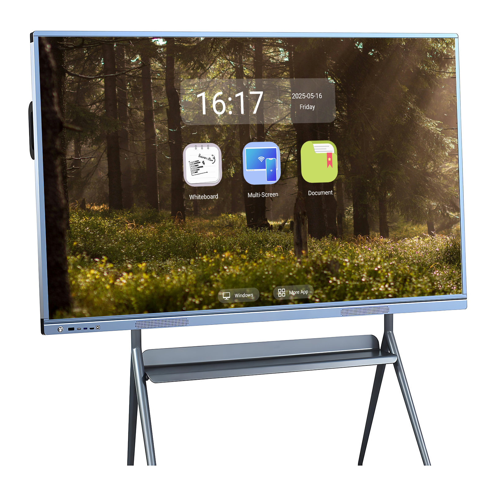 JYXCN Livingroom Smart TVs 4K Monitor Touch Screen All-In-One 86 Inch ...