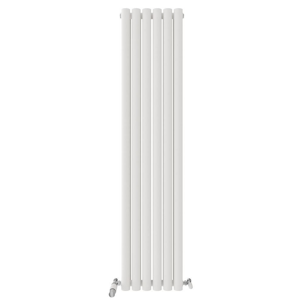 iBathUK Princia Vertical Double Oval Panel Radiator | Wayfair.co.uk