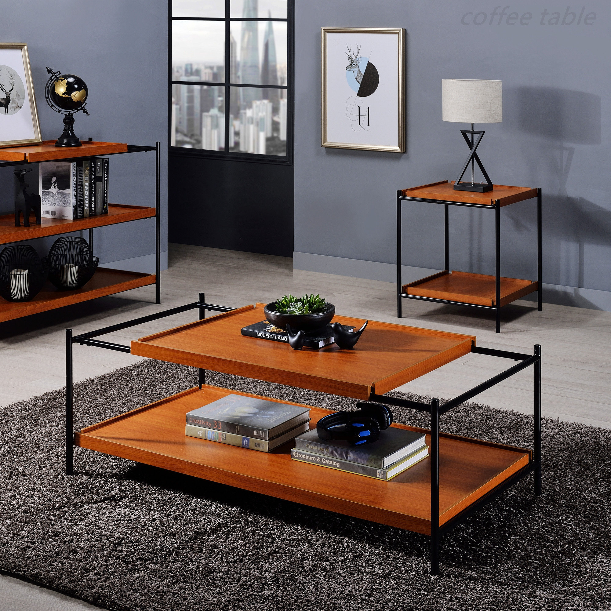 17 Stories Mulson Single Coffee Table | Wayfair