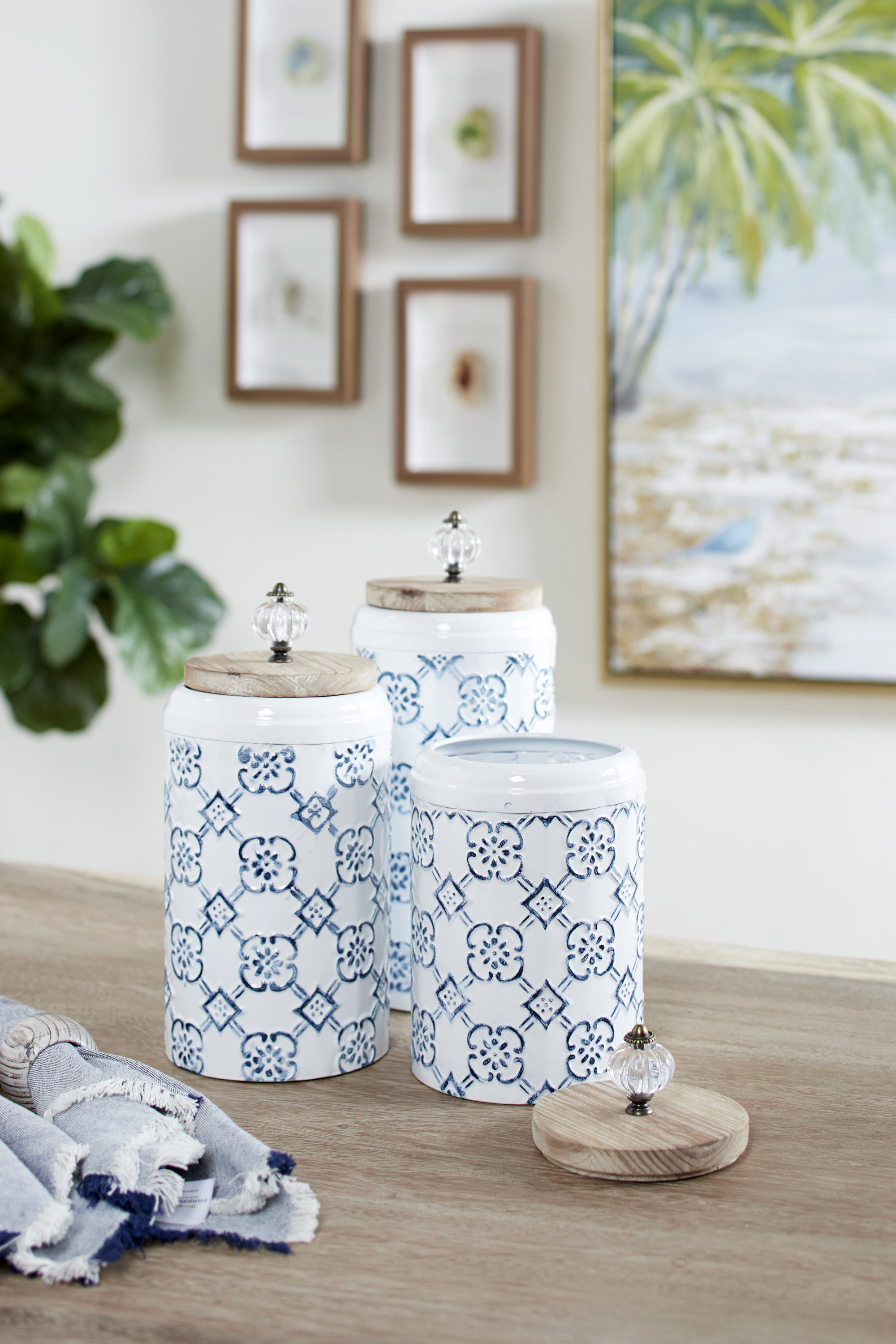 Mistana™ Decor Storage Jar Set & Reviews | Wayfair