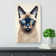 Marlow Home Co. Siamese Cat Geometric No.2 - Print | Wayfair.co.uk
