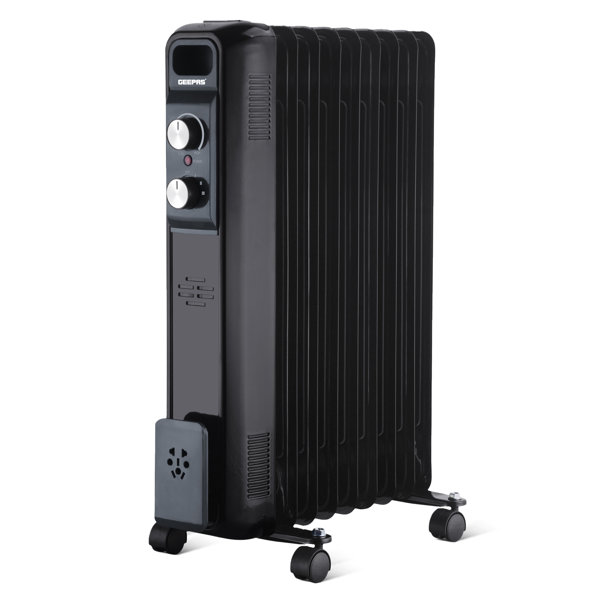Geepas 2000 Watt Electric Radiator Space Heater | Wayfair.ie