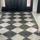 Latitude Run® Delucia Geometric Gray/Beige Area Rug & Reviews | Wayfair