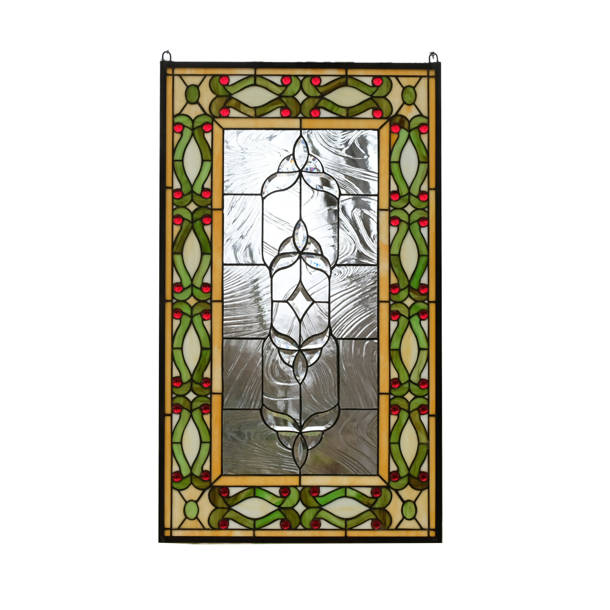 Astoria Grand Plants & Flowers Window Panel | Wayfair
