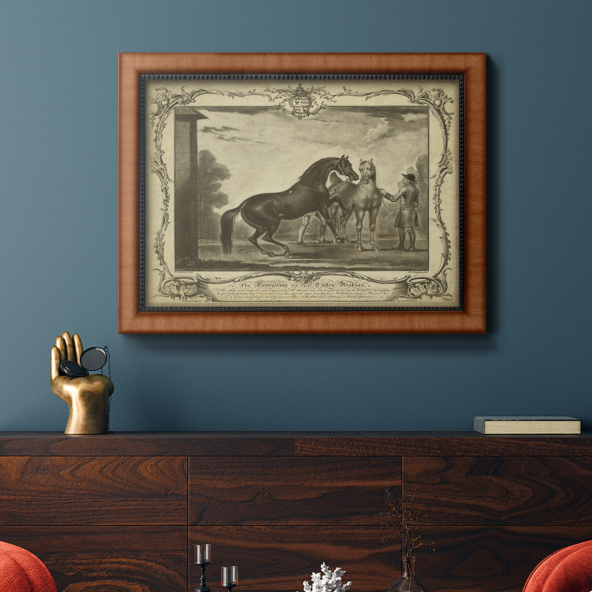 Rosalind Wheeler Distinguished Horses III Premium Framed Canvas- Ready ...