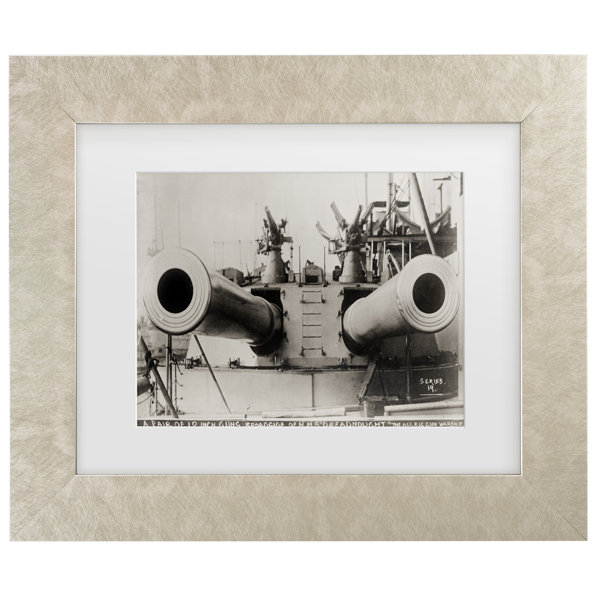 Trademark Canvas Art Broadside Of HMS Dreadnought Framed On Canvas by ...