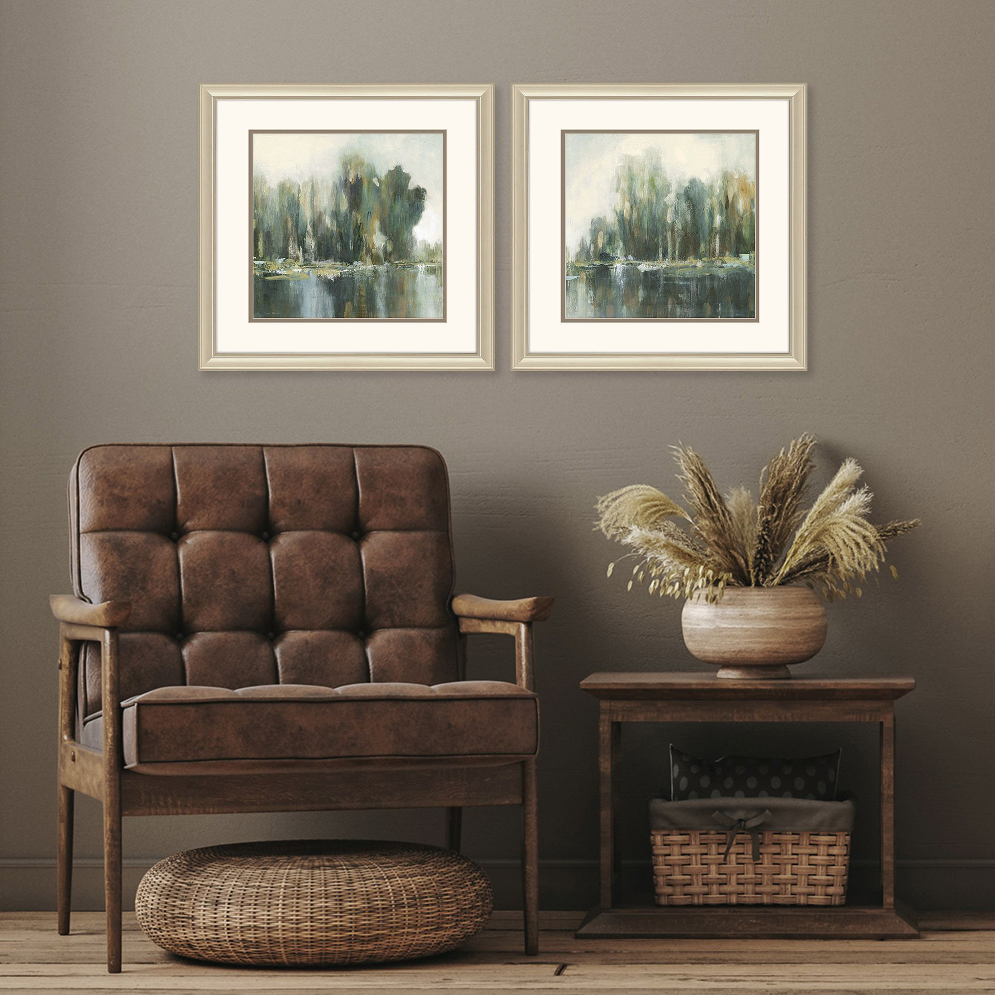 Millwood Pines " Textured Treeline " by Robinson 2 - Pieces Set on ...