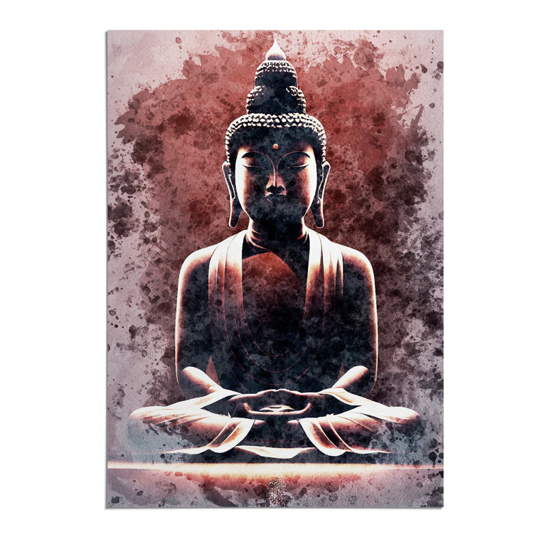 Latitude Vive XV1022-5040X Virtuous Buddha - Graphic Art | Wayfair.co.uk