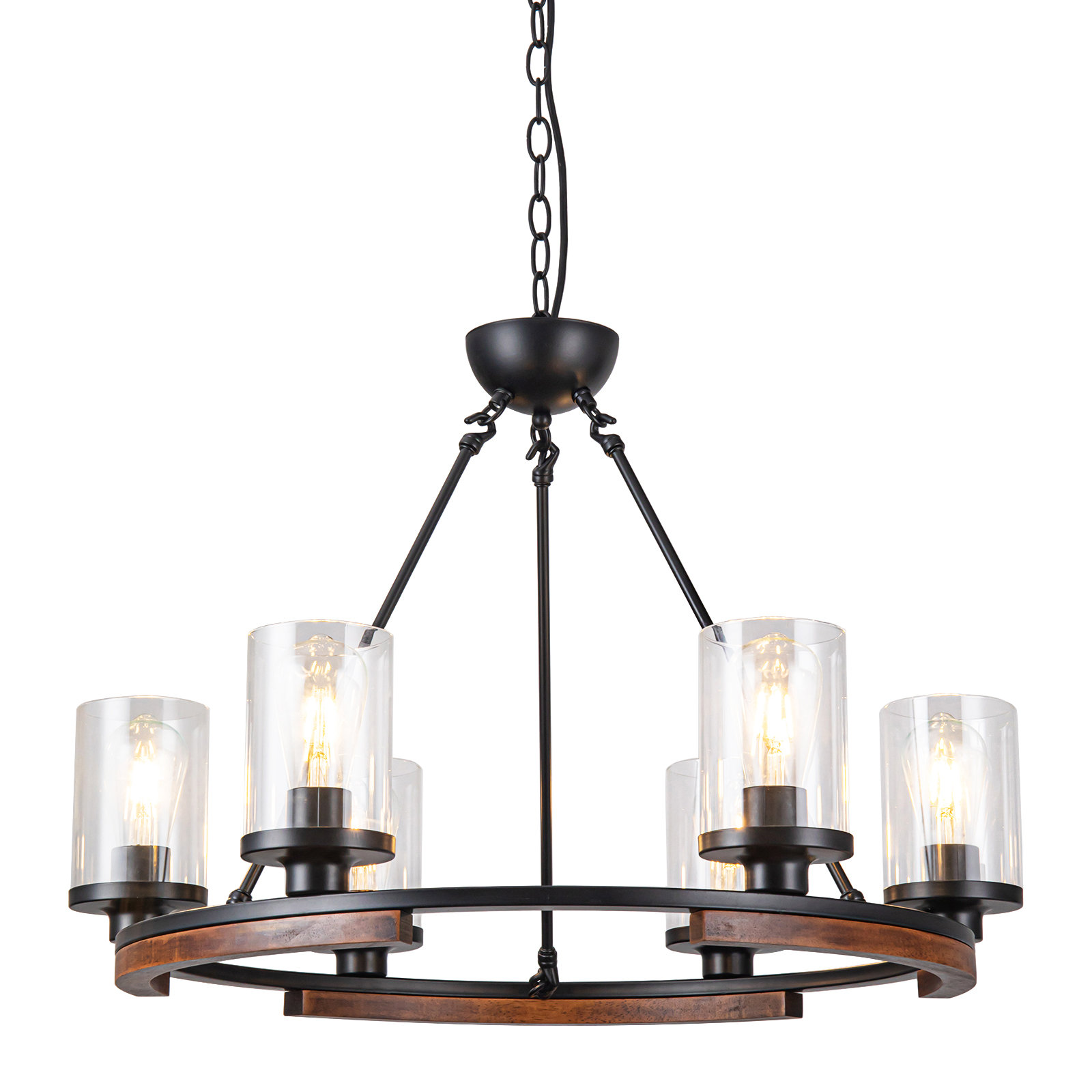 Gracie Oaks Trayven 6 - Light Chandelier & Reviews | Wayfair