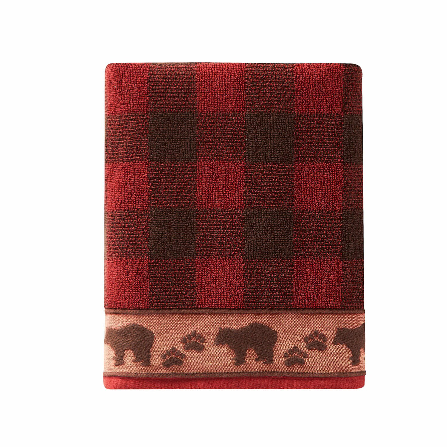 Loon Peak® Yellowstone Radiant Red Sundance Bath Towel | Wayfair