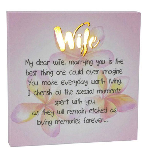 MDR Trading Inc. Words And Text Decorative Plaque - Wayfair Canada