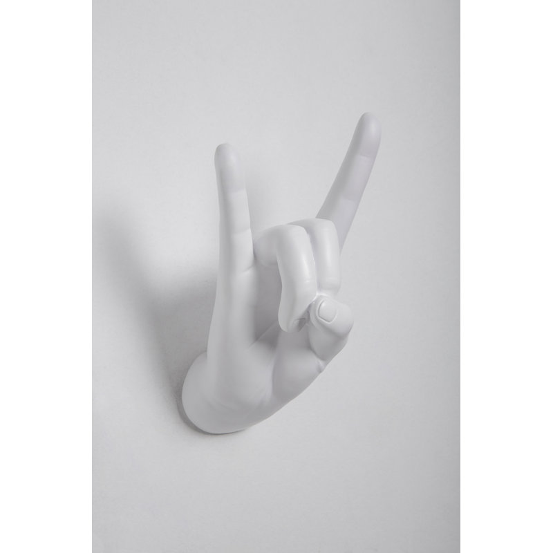 Interior Illusions White Rock On Hand Wall Mount- 8.5" tall & Reviews ...