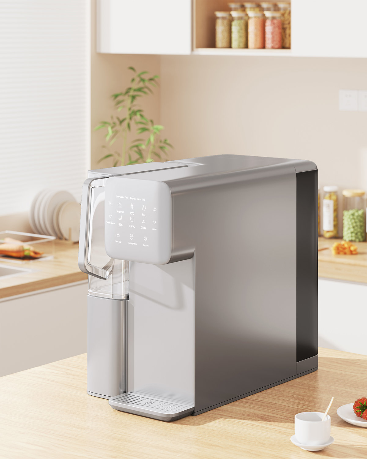 TABU Countertop Water Filter For Tap & Drinking Water with RO ...