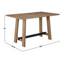Gracie Oaks Aubrey Wood Counter Table & Reviews - Wayfair Canada
