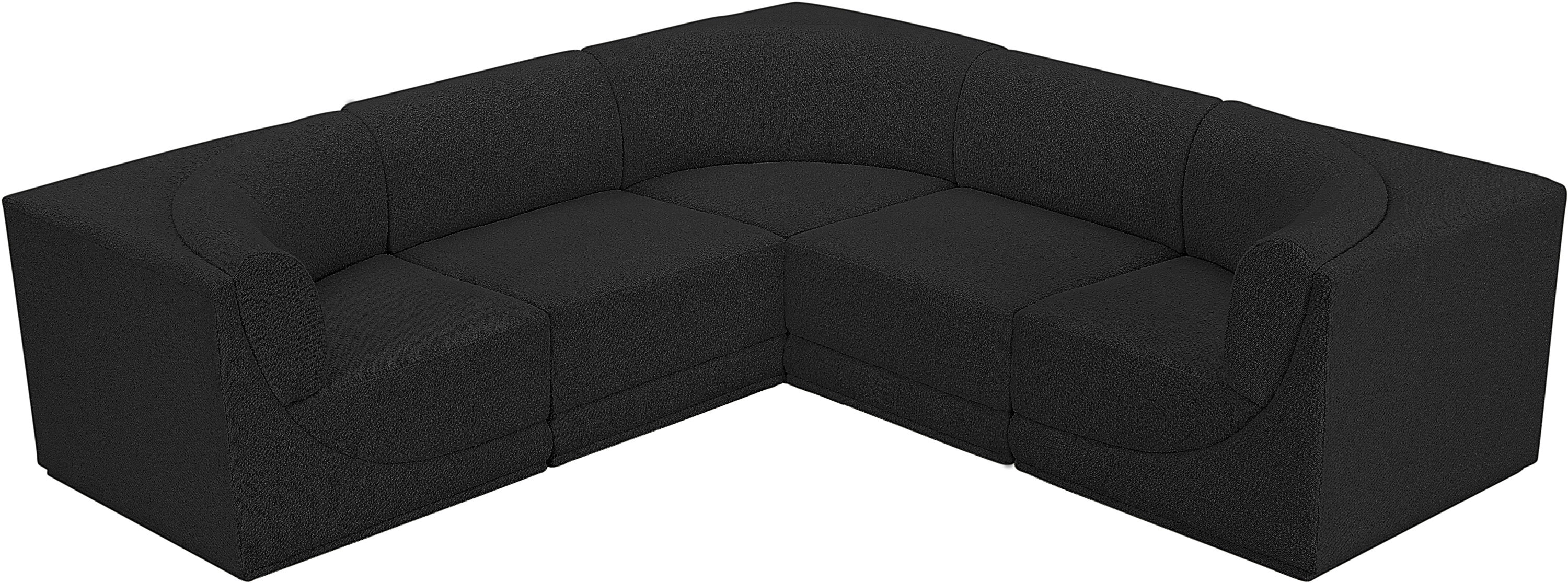 Wrought Studio™ Izick 5 - Piece Upholstered Sectional | Wayfair