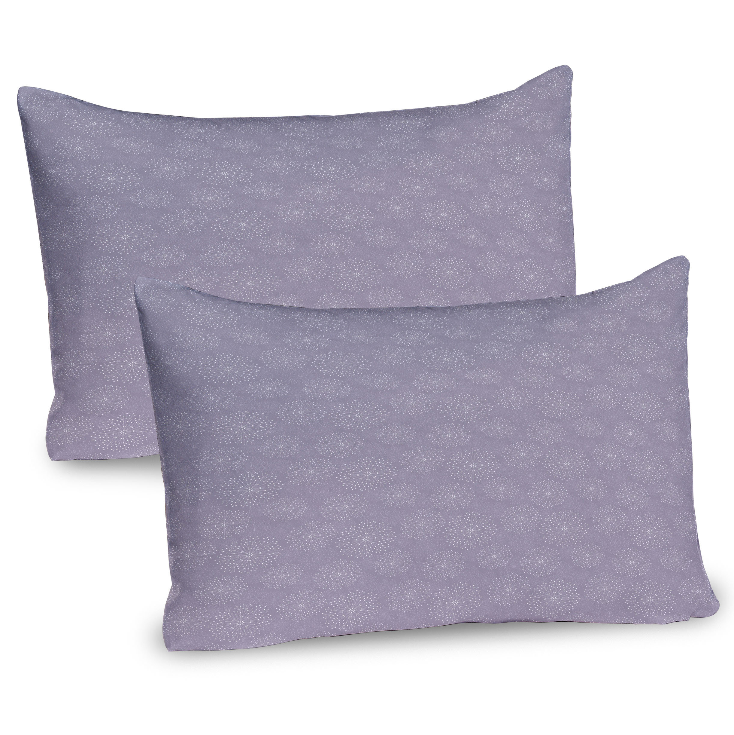 Ambesonne Abstract Pillow Sham 2 Pack Digital Round Formations 30"x20 ...