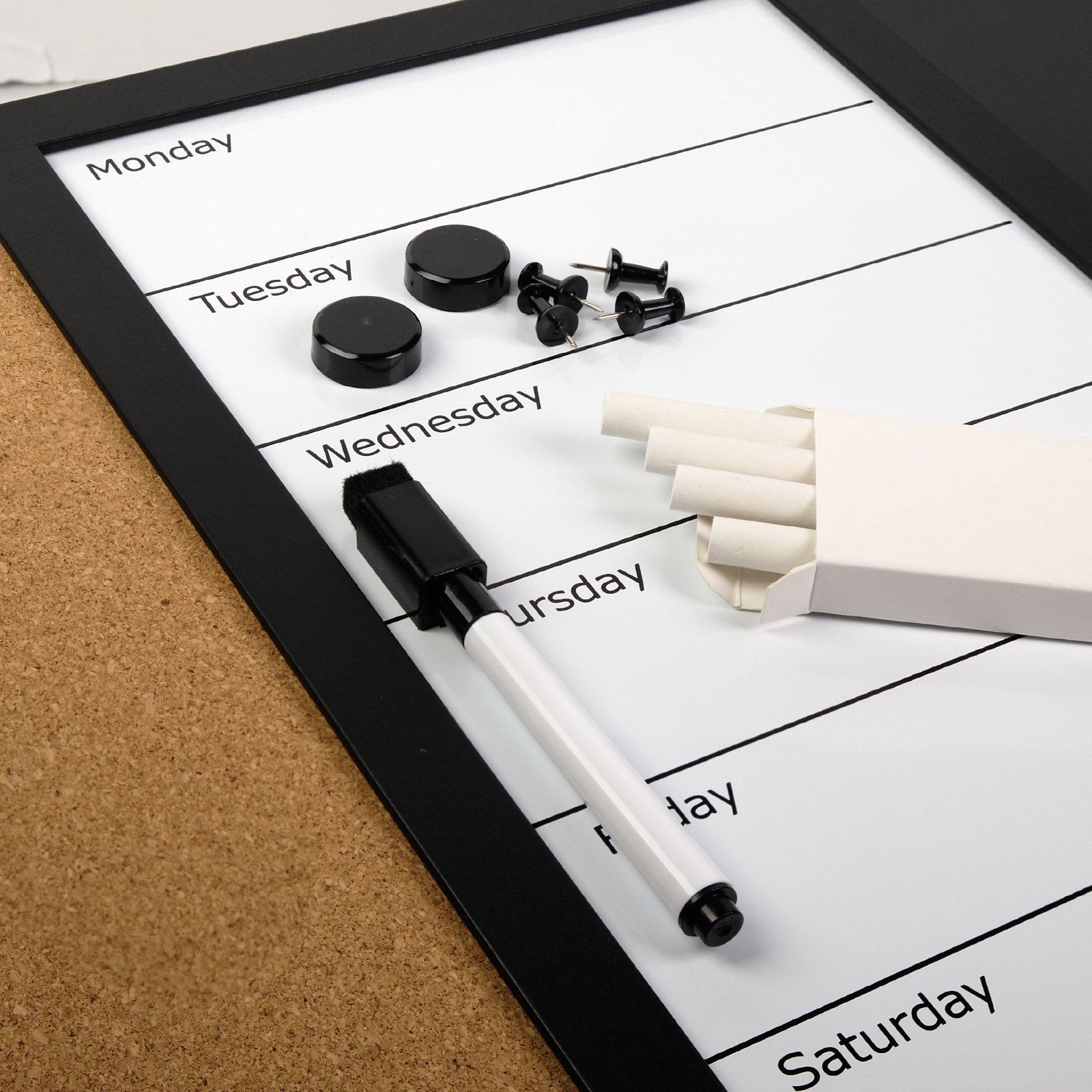 Latitude Run® Magnetic Slate Chalkboard | Wayfair