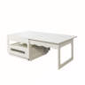 Lark Manor™ Versatile 3-in-1 Deformed Coffee Table with Storage for ...