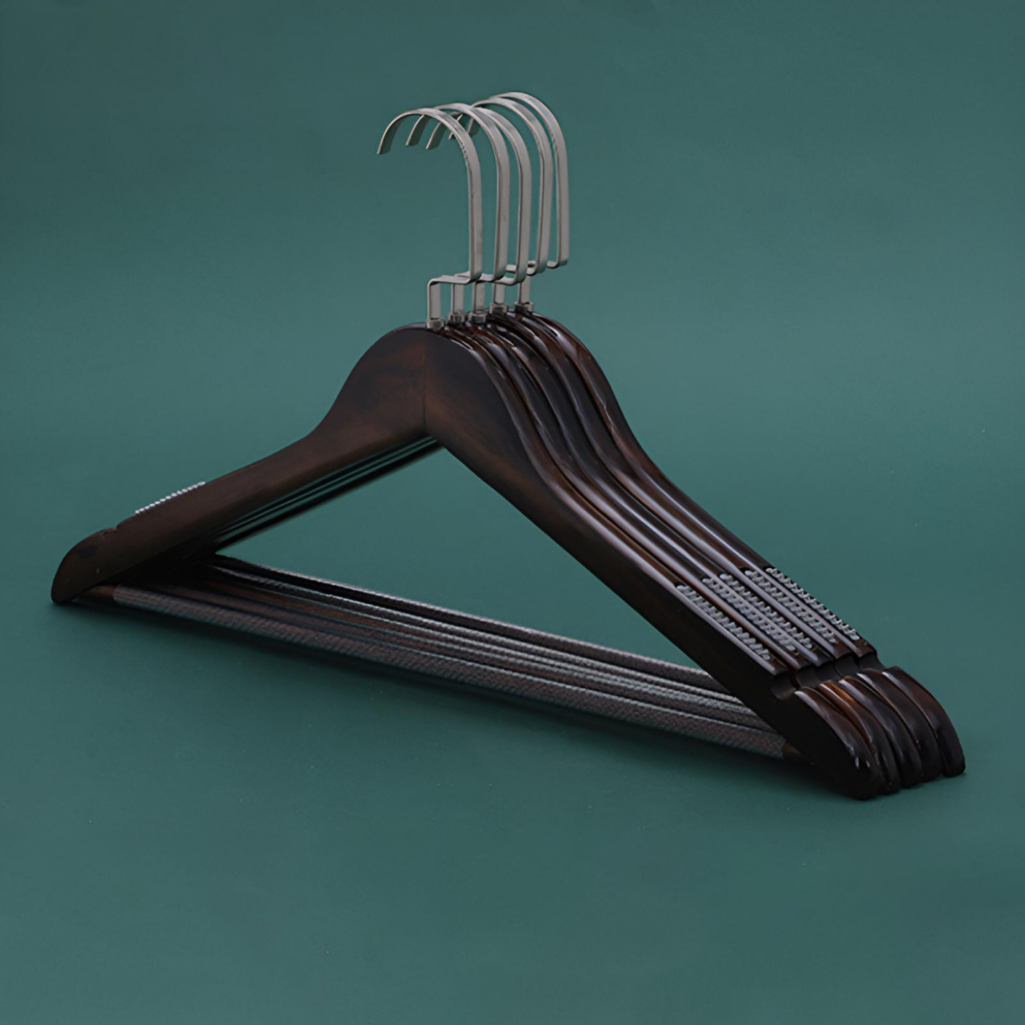Hokku Designs Wooden Clothing Hangers - Versatile Garment Care | Wayfair