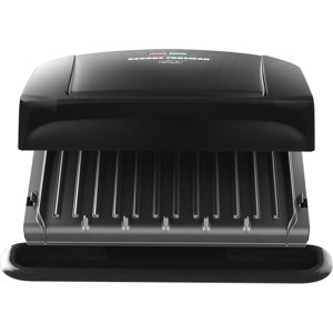 George Foreman 4-Serving Removable Plate Electric Grill And Panini ...