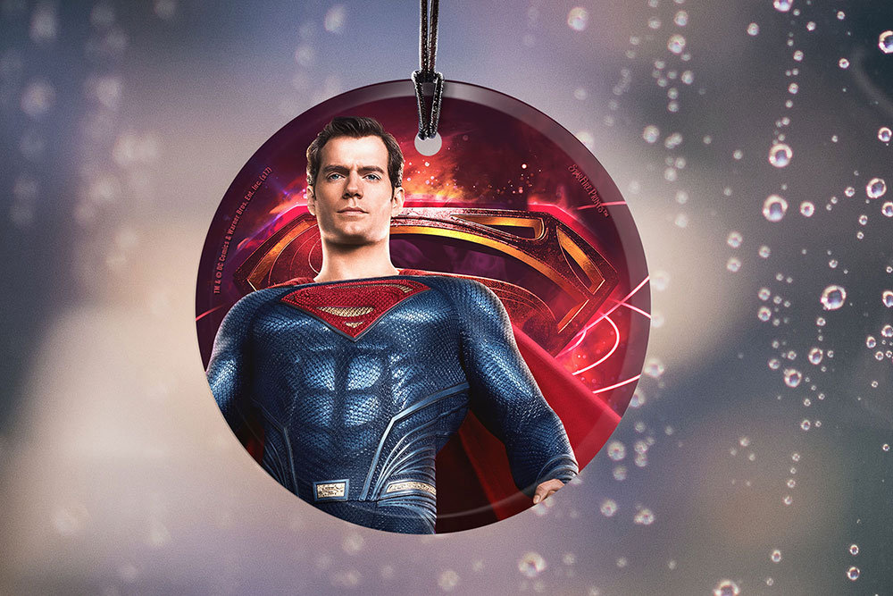 Trend Setters Justice League Movie Superman Hanging Glass Print | Wayfair